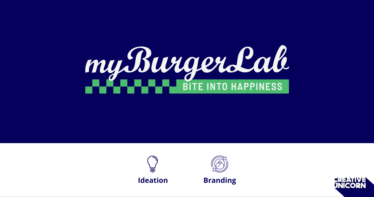 Creative Unicorn - myBurgerLab Rebranding